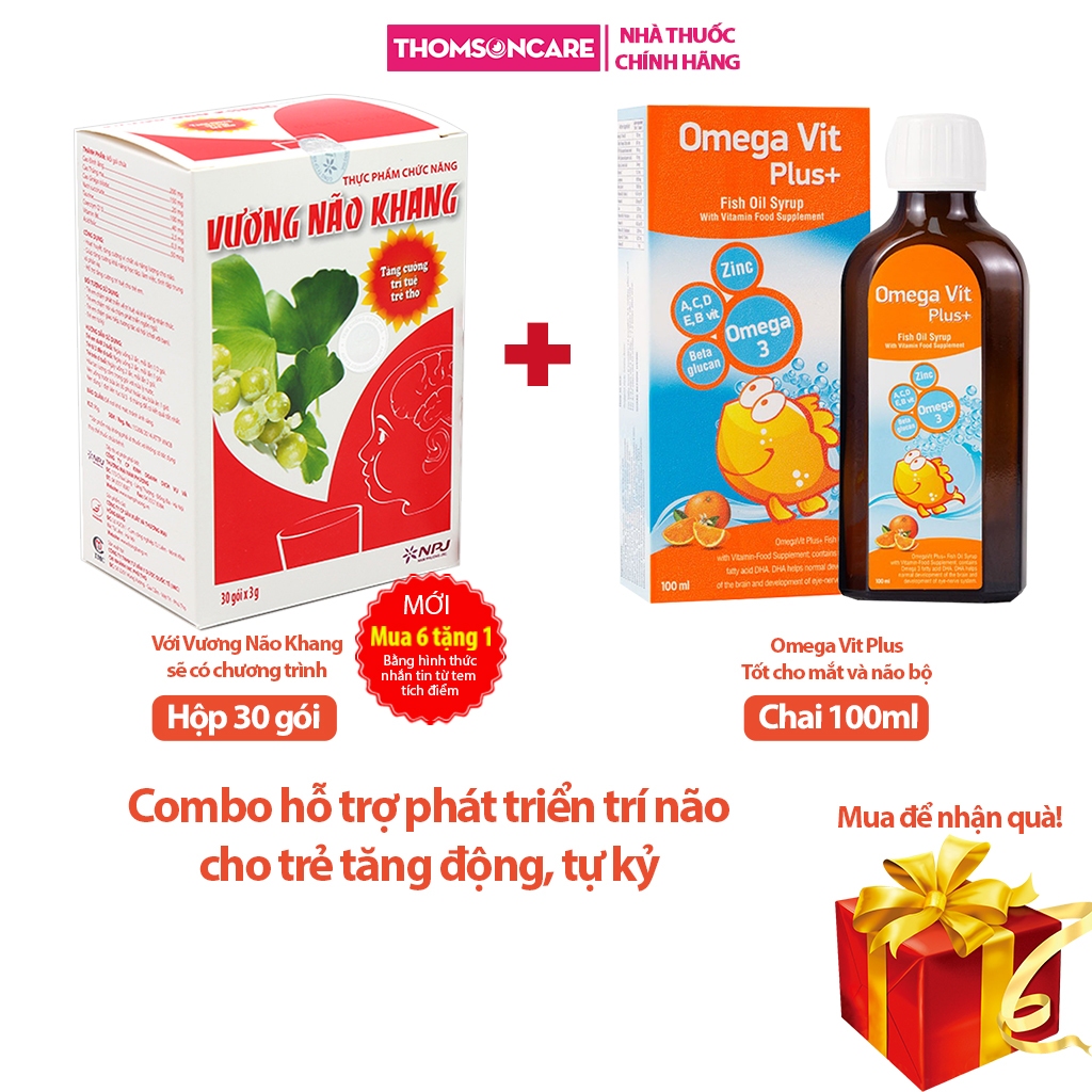 Combo for children with autism and slow speech - Vuong Nao Khang 30 ...