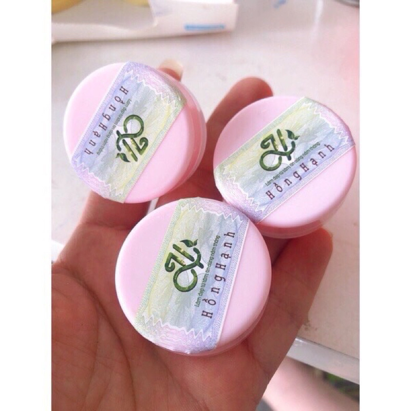 Hong Hanh herbal chapped cream with aloe vera moisturizes and helps tighten pores, genuine ...