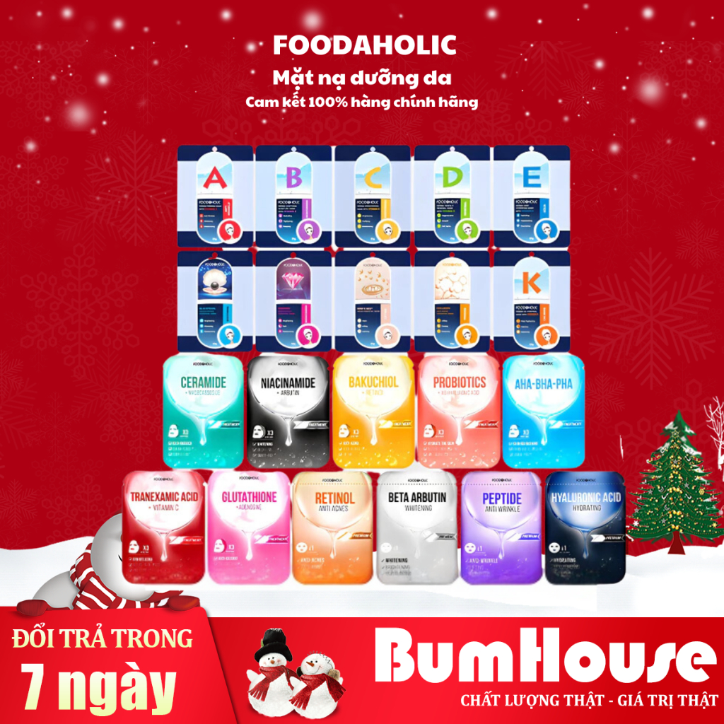 Foodaholic Mask Comprehensive Skin Care Paper Mask 23g | Shopee Philippines