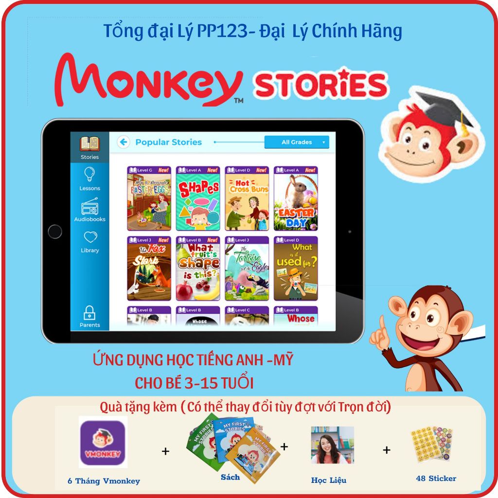 Monkey Stories Lifetime - English for children from 3-15 years old ...
