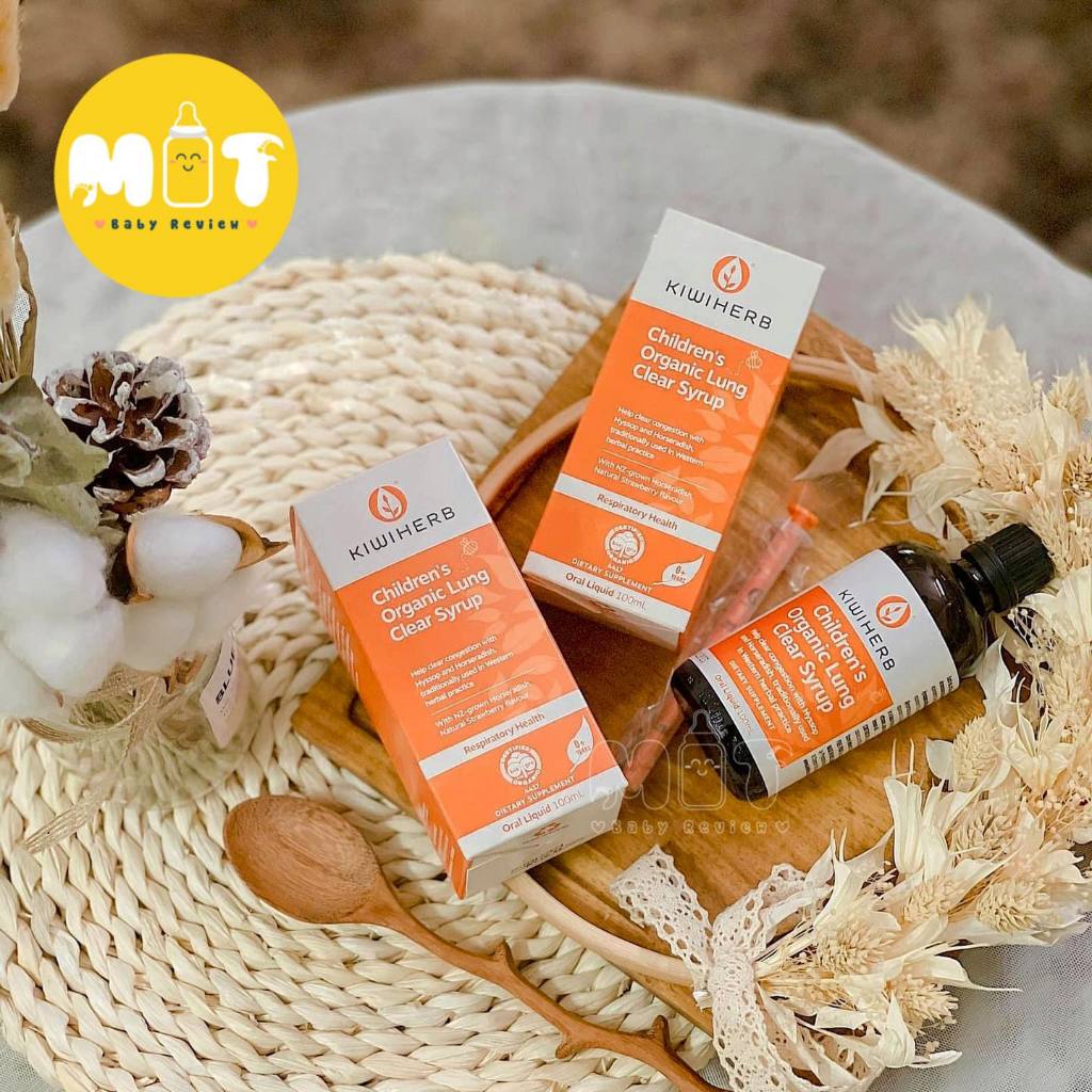 Kiwiherb Organic Lung Clear Phlegm Syrup 100ml | Shopee Philippines