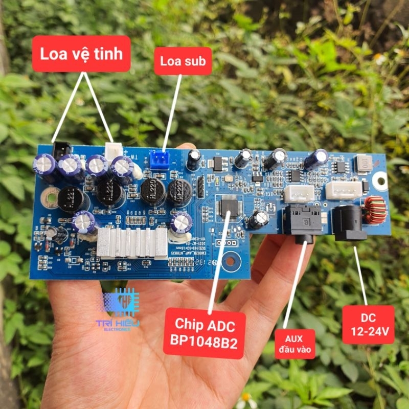 Separate power circuit 2.1 using ADC chip Mvsilion BP1048B2 capacity ...
