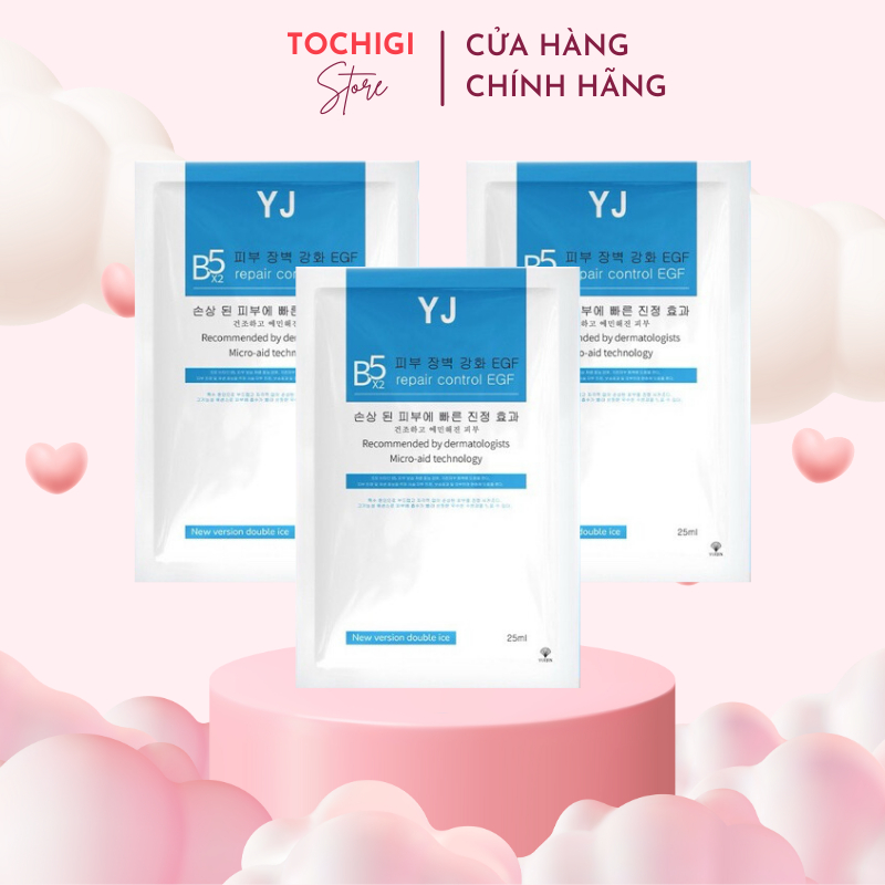 Korean Yuejin Mask B5x2 Repair Control EGF (White) | Shopee Philippines