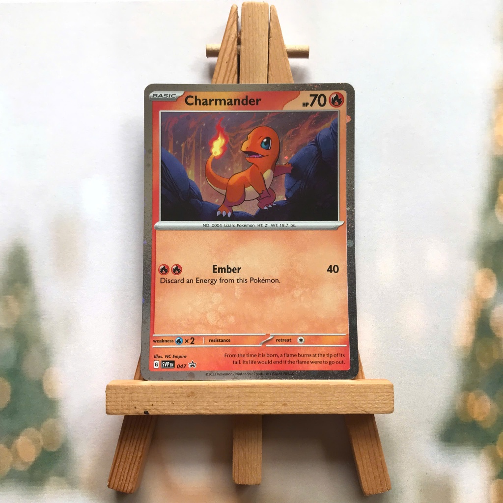 Pokemon Charmander SVP047 - Scarlet & Violet Promo 151 Poster ...