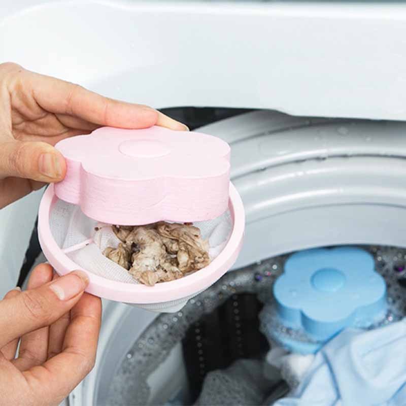 Washing Machine Sediment Filter Float with Flower Print Made of Foam ...