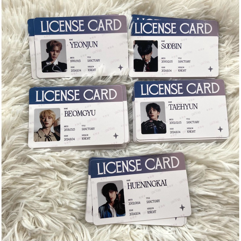 Photocard TXT License card | Shopee Philippines