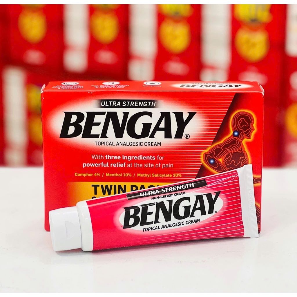 Bengay Ultra Strength Massage Cream 113g from America [Single Tube ...
