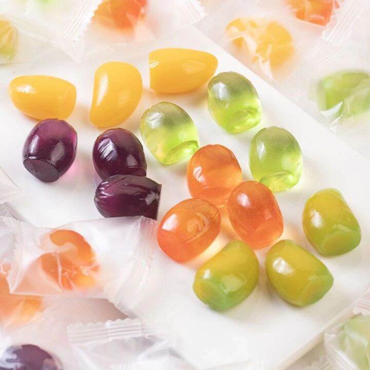 Super HOT PEELED FRUIT Gummy Candy, TODAY'S RAIN AND WIND | Shopee ...