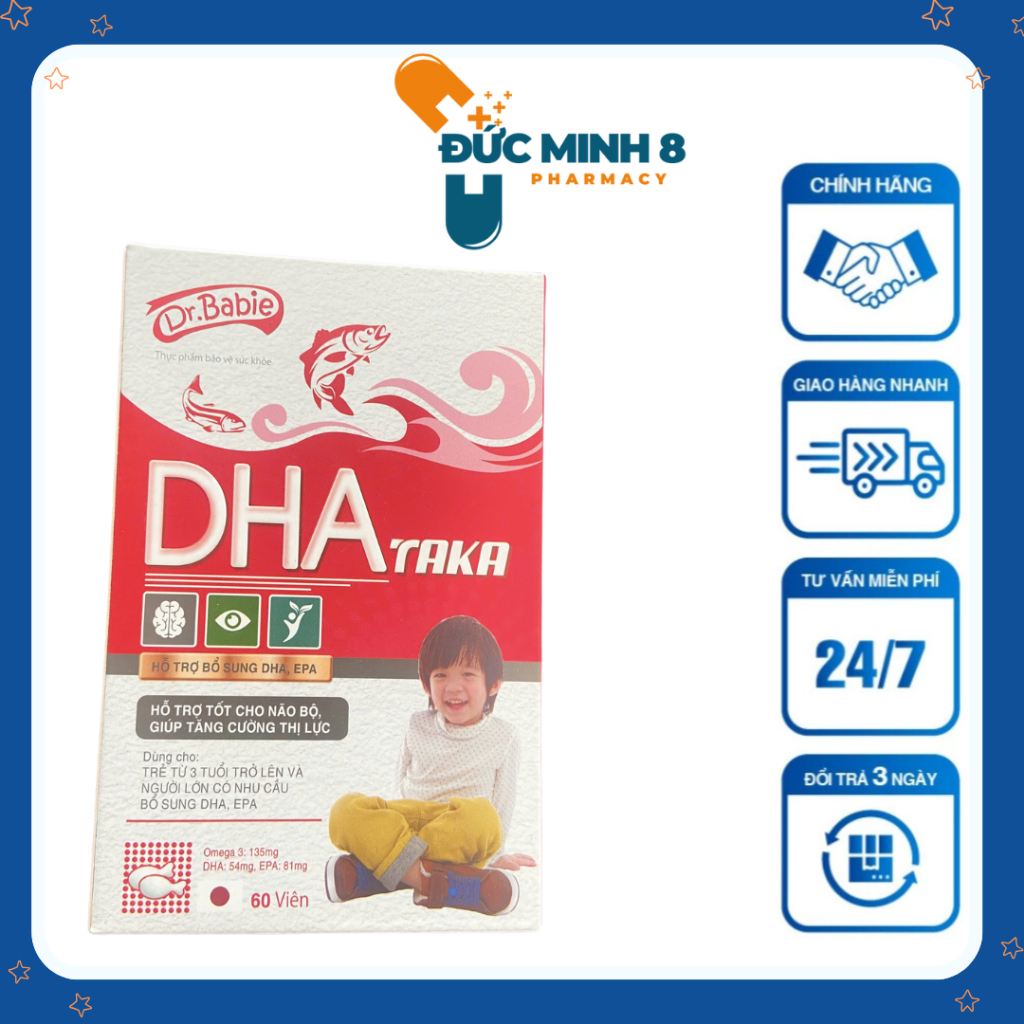 Dha Taka - Supplementing DHA, EPA, good support for the brain, helping ...