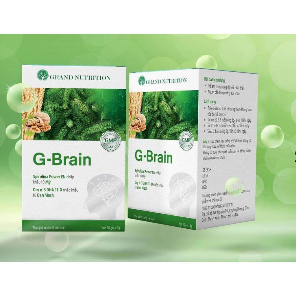 G-Brain young algae milk cereal - Supports Brain development for ...
