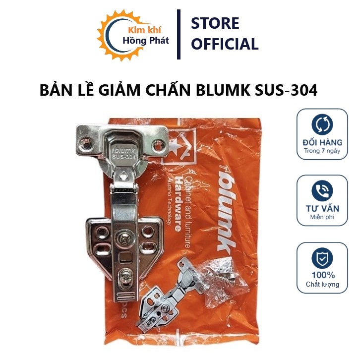 Blumk Stainless Steel 304 Quick Release Hinge with Damping (SET OF 2 ...