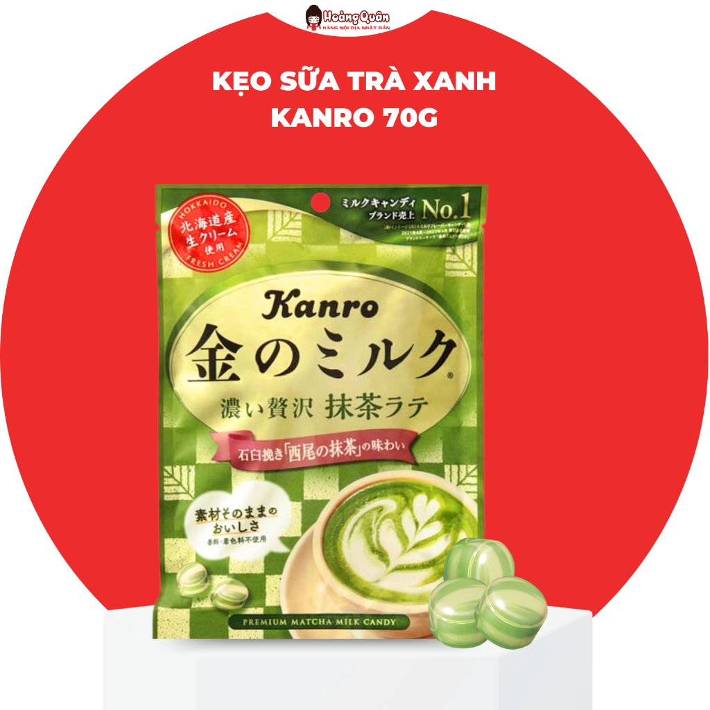 Japanese Kanro Green Tea Milk Candy, Kanro Milk Matcha Candy 70g | Shopee Philippines