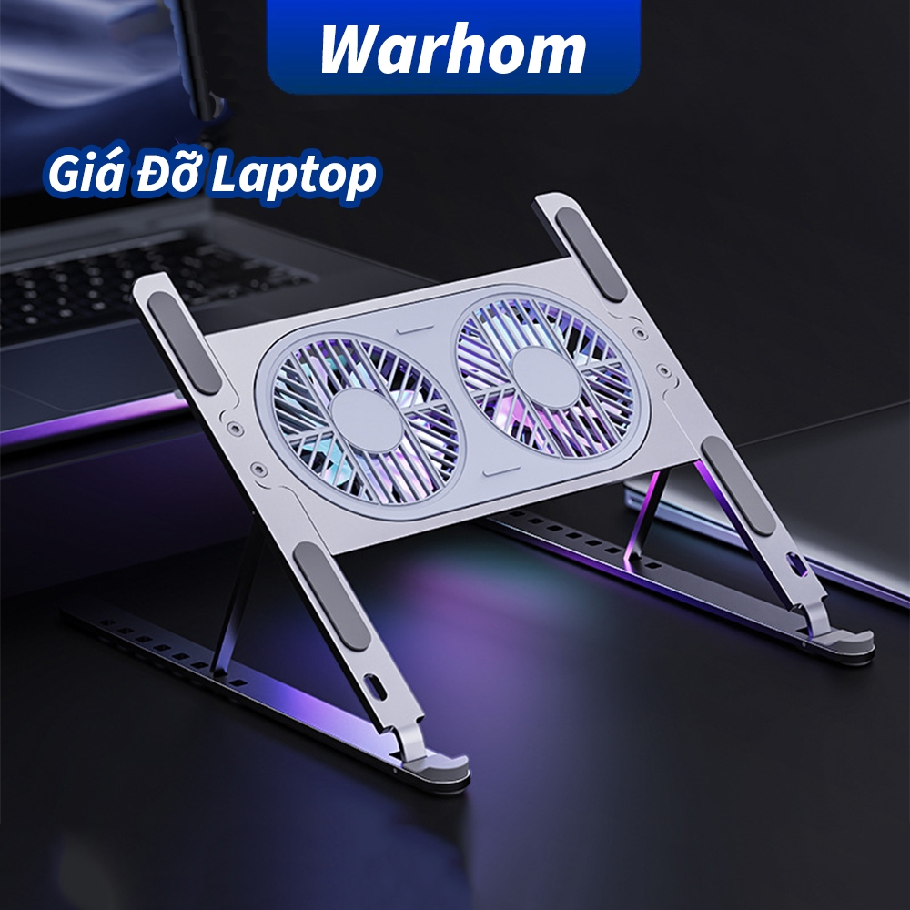 Warhom 16 Inch Gaming Metal Aluminum Heatsink Laptop Stand, Macbook Pro ...