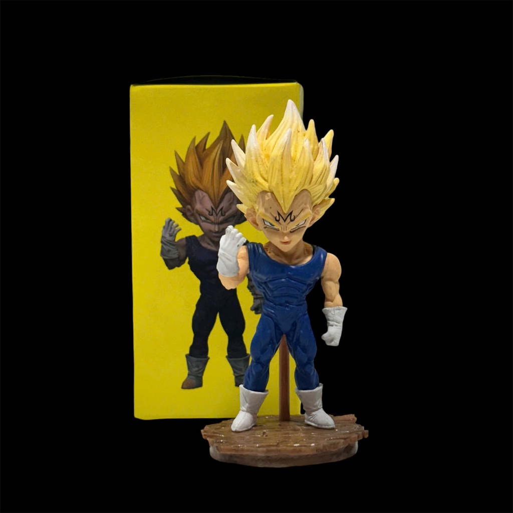 Vegeta Majin Chibi Model 10 cm Dragon Ball - Collectible Toy Decor ...