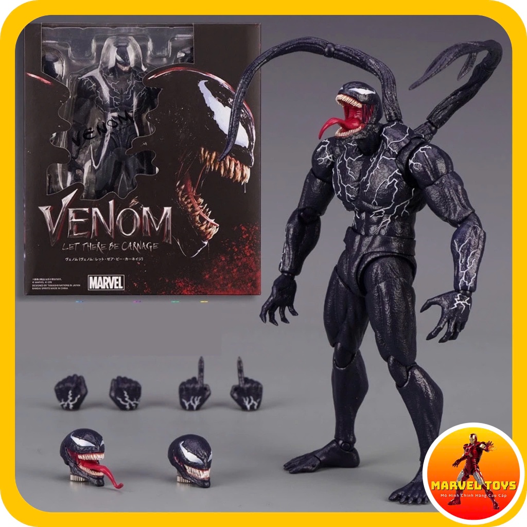 Venom SHF Marvel Monster Figure 20cm High with Movable Joints (BL ...