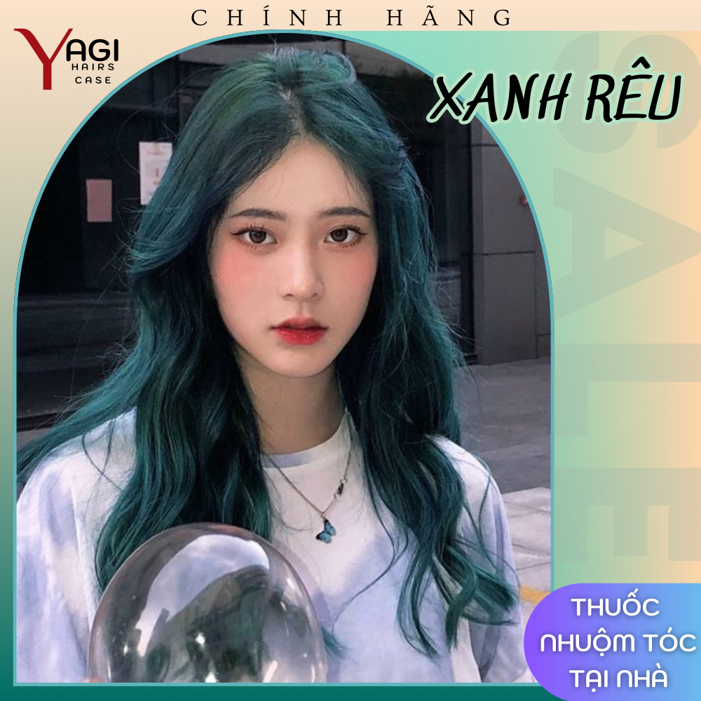 OXY Hair dye, GREEN hair dye with free oxygen support and gloves-YAGI ...