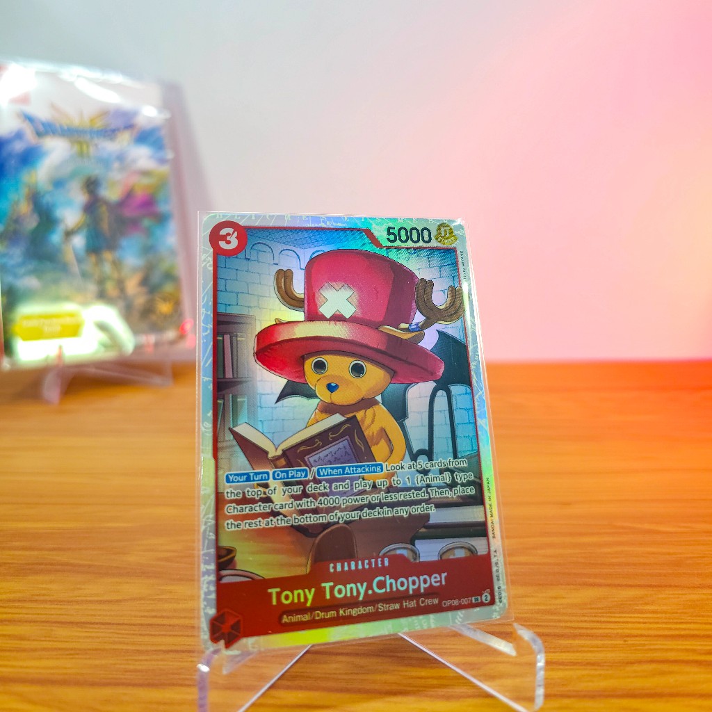 Genuine One Piece Tony Chopper 007 - Two Legends TCG English | Shopee ...