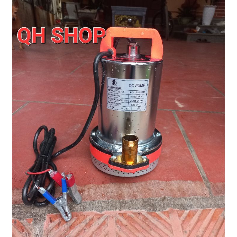 Submersible pump - 12V/180W sump pump (stainless steel shell) 100% ...