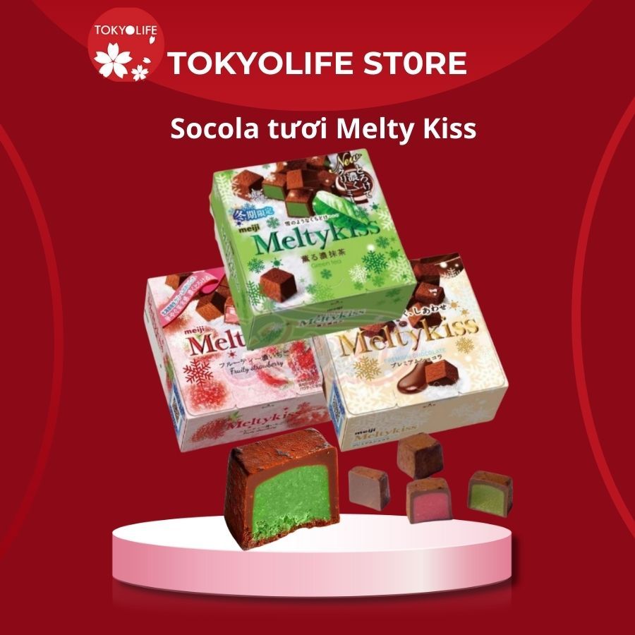 Meiji Meltykiss fresh chocolate 56g Melty Kiss domestically made in Japan, all flavors, super ...