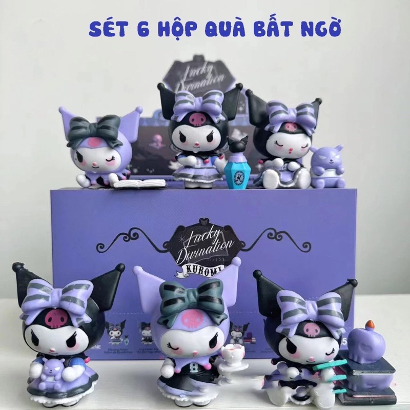 [Full Box] Set of 6 secret Kuromi gift boxes, Kuromi side story ...