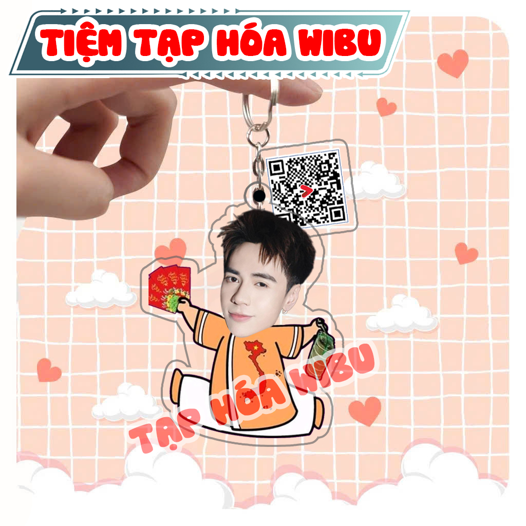 Keychain CNY 2025 Cute Chibi Face Collage Printed on Demand with Gift ...