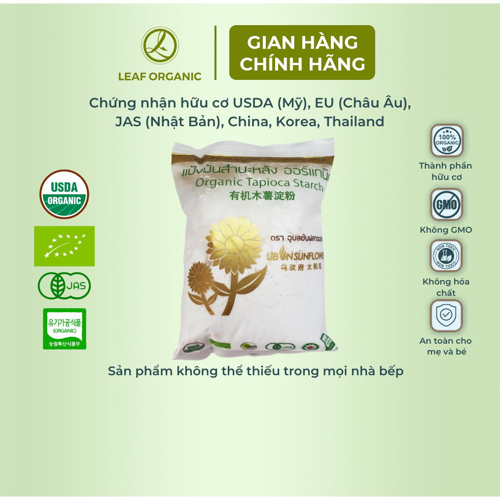 Ubon Organic Tapioca Starch 400g | Shopee Philippines