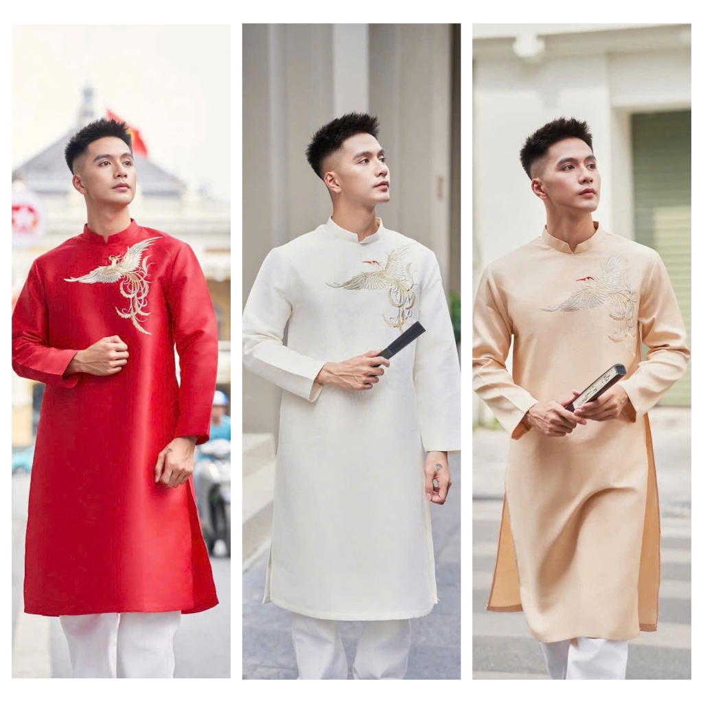 Men's ao dai, CNY ao dai for men, modern ao dai for men - high quality ...