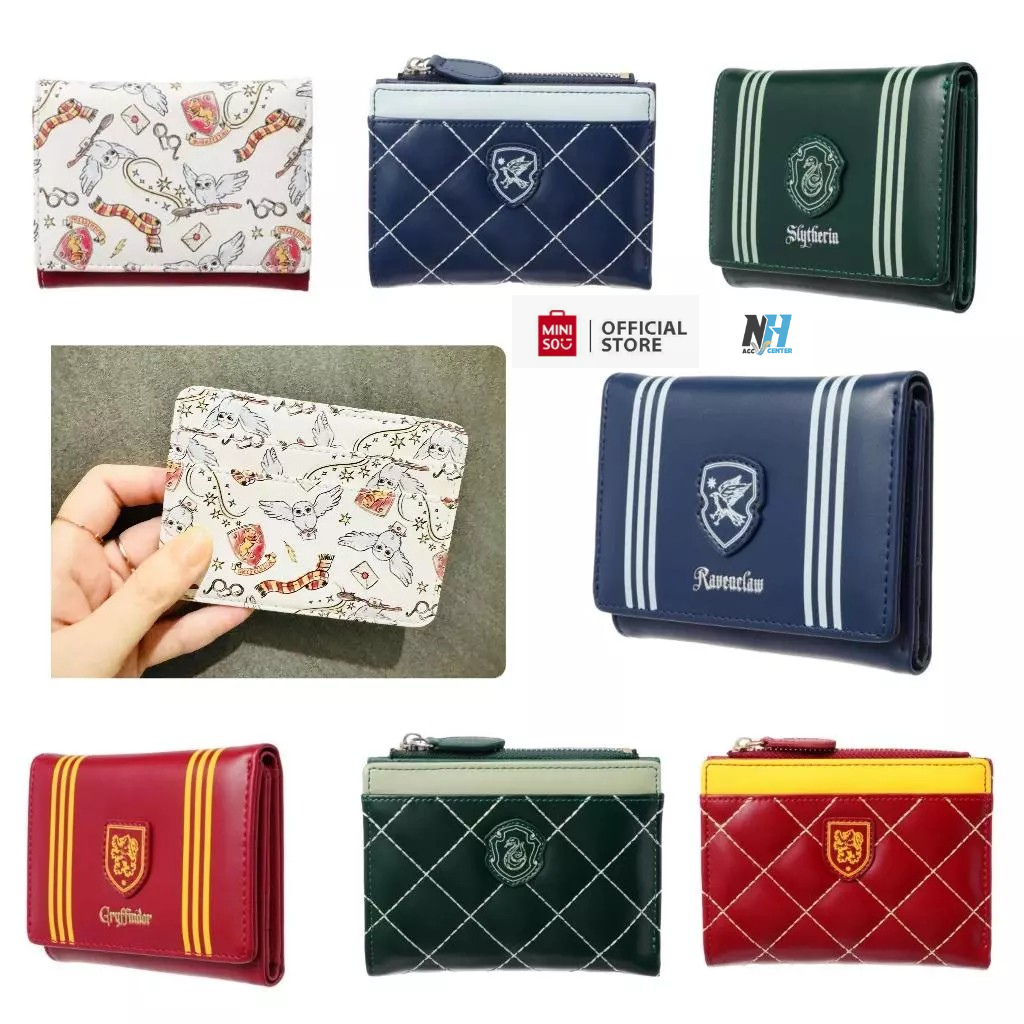 Miniso X HARRY POTTER Folding Wallet Money Wallet Mini Folding Wallet ...