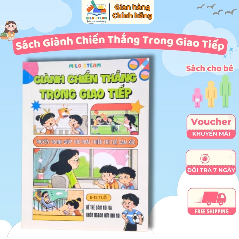 Winning Communication Book - Milo Steam - For children 6-12 years old ...