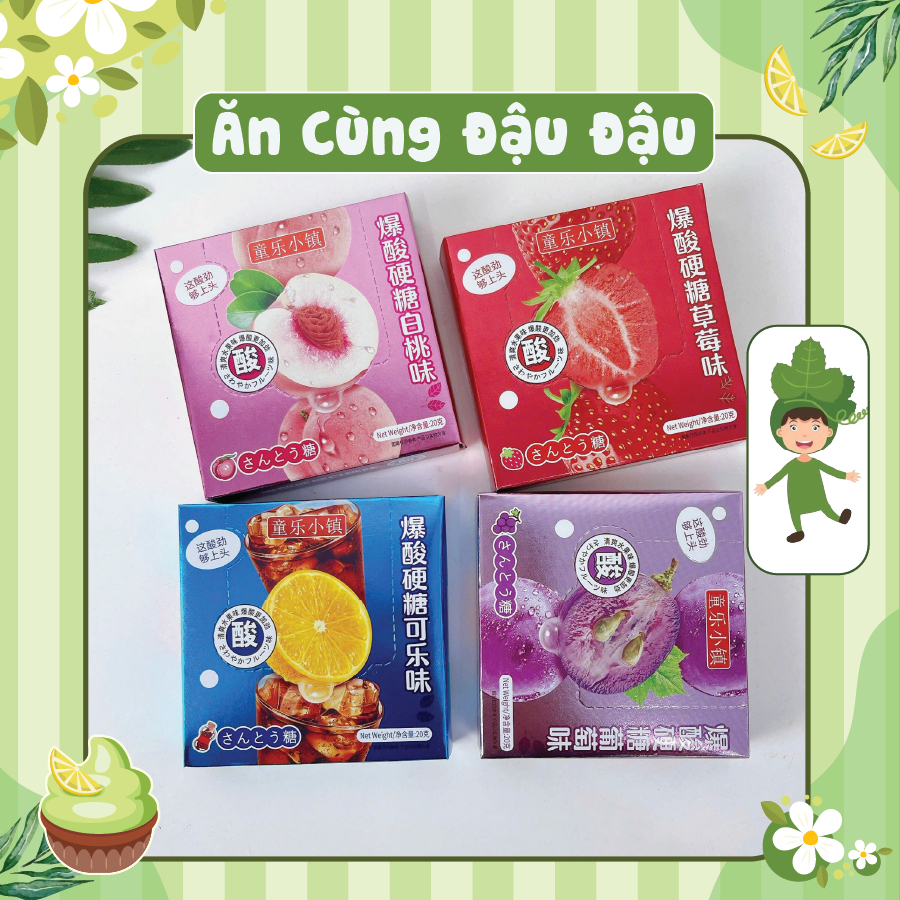 Tongle Super Sour Fruit Candy Box of 7 Super Delicious, Snacks | Shopee ...