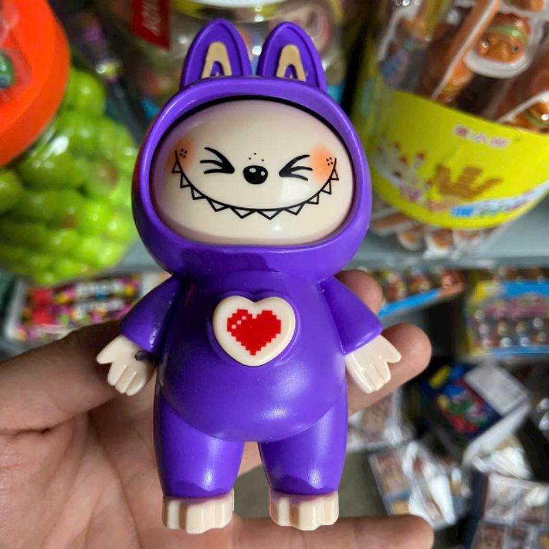 Combo of 5 extremely cute labubu emotional face changing toys | Shopee ...