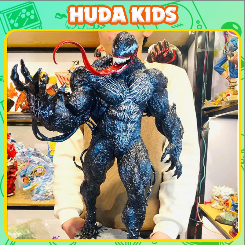 Model toy venom black canage marvel spiderman spiderman static figure ...