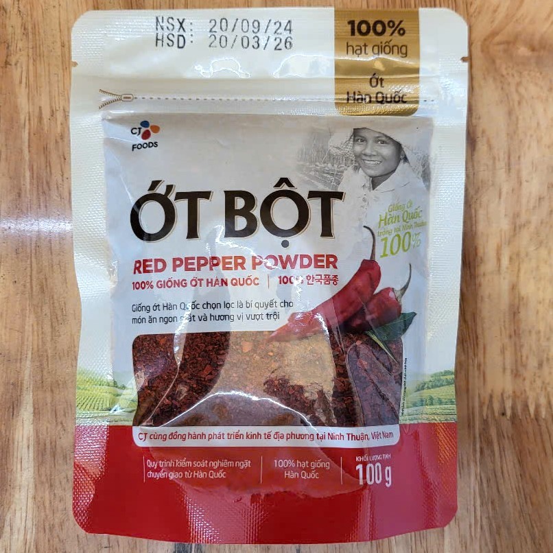 Cj FOODS [100g bag] NINH THUAN CHILI Powder [VN] Red Pepper Powder ...