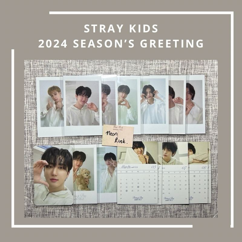 Card & Pola POB STRAY KIDS - 2024 SEASON'S GREETING "Perfect Day with ...