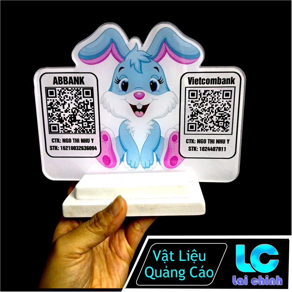 Bank QR code board, luxurious desktop QR code - Durable and beautiful ...