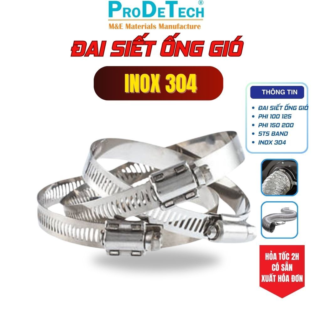 304 stainless steel tightening belt for exhaust ducts and ventilation ducts – STS Band | Shopee ...