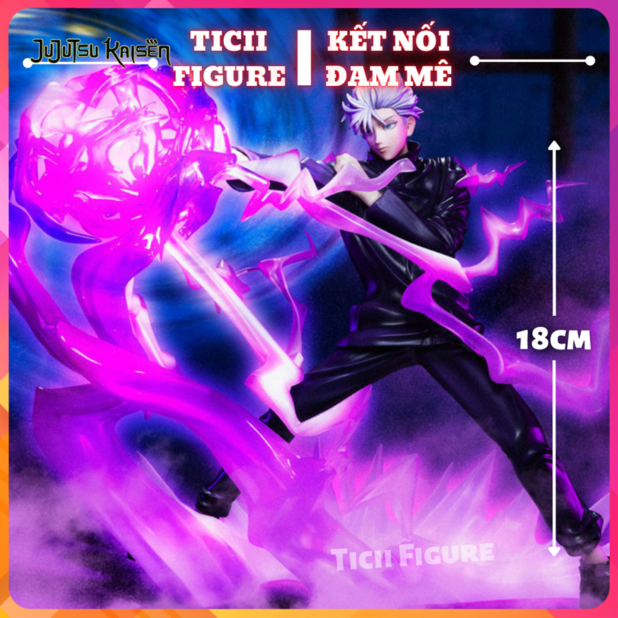 Gojo Hu Thuc Tu model with super sharp 18cm high LED - Jujutsu Kaisen ...