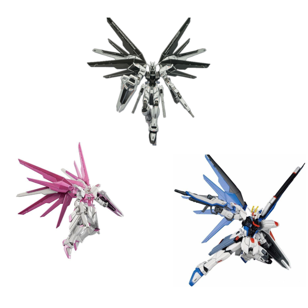 Gundam ZGMF - X10A Freedom Fighter assembly model [with stand included ...