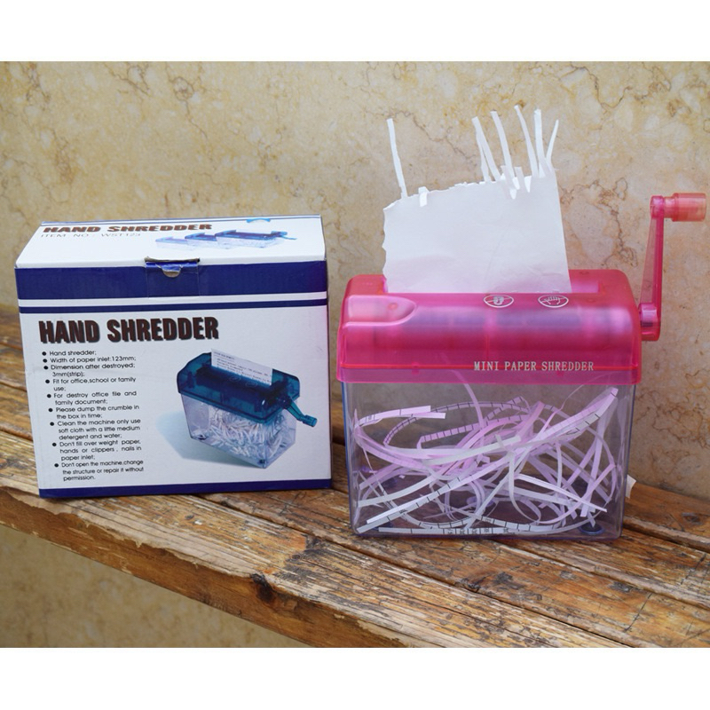 A6 paper cutter, document file shredder (random color) | Shopee Philippines