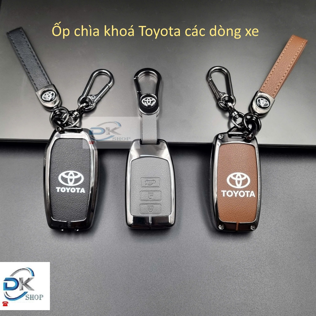 High-end key covers for Toyota Cross, Camry, Altis, Prado, Fortuner ...