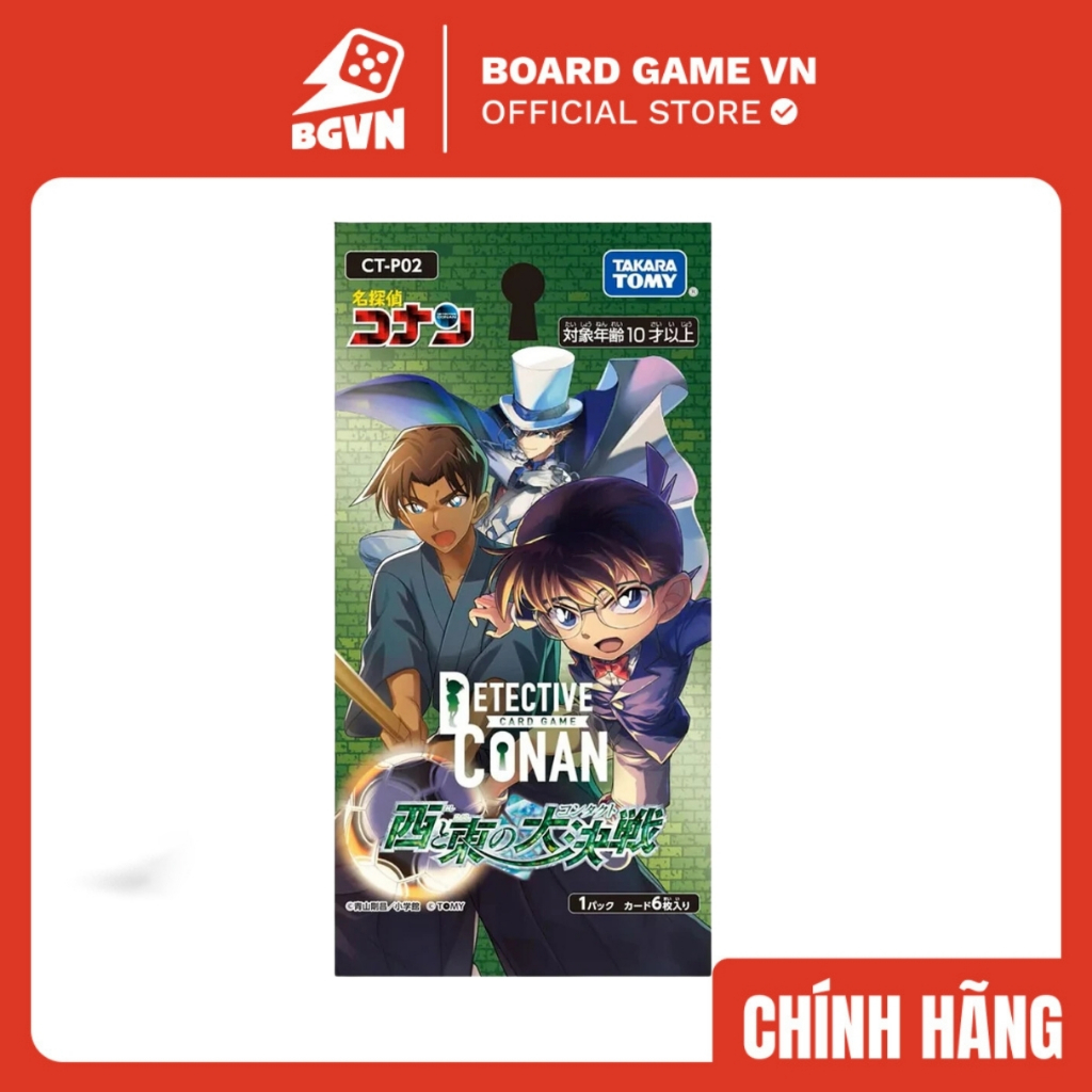 Conan TCG Takaratomy Tactical Card Set - Expansion Pack - Contact Between East & West CT-P02 ...