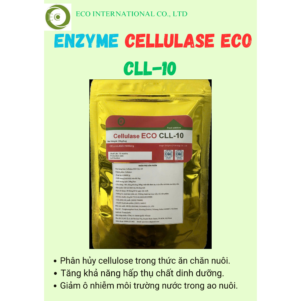 CELLULASE ECO Enzyme - CLL 10 (500g) | Shopee Philippines