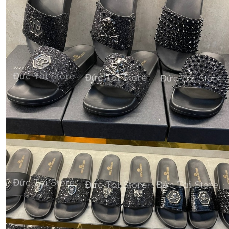 Philip Men's Sandals - Street boy fashion stone-embellished sandals ...