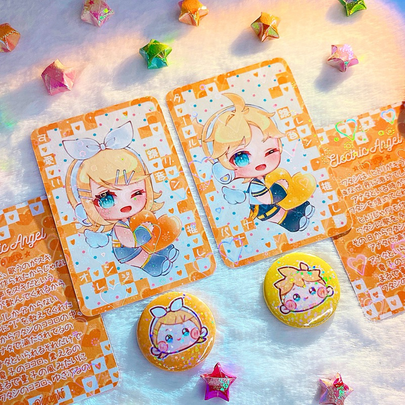 Cornered Card - Kagamine Rin & Len Electric Angel ( Vocaloid, Project ...
