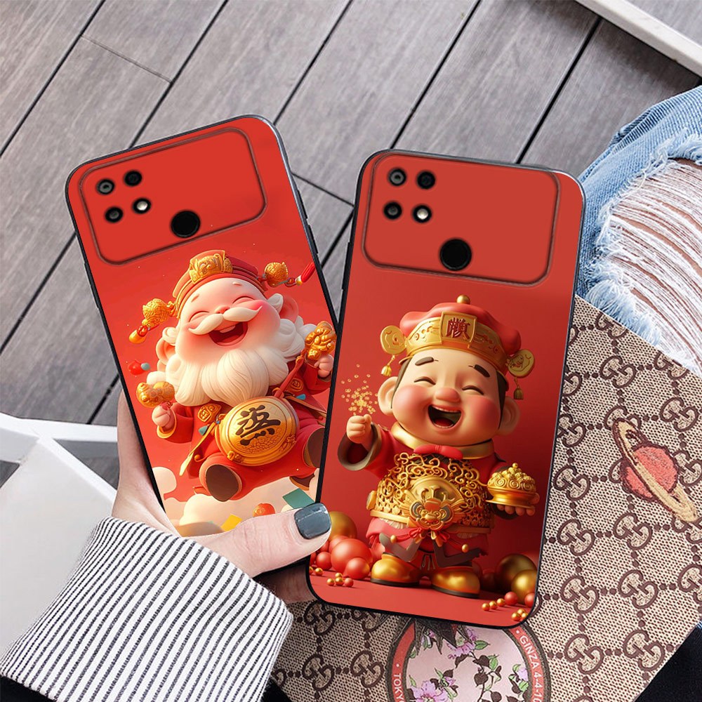 Xiaomi poco c40 / poco c31 case with god of wealth print | Shopee ...