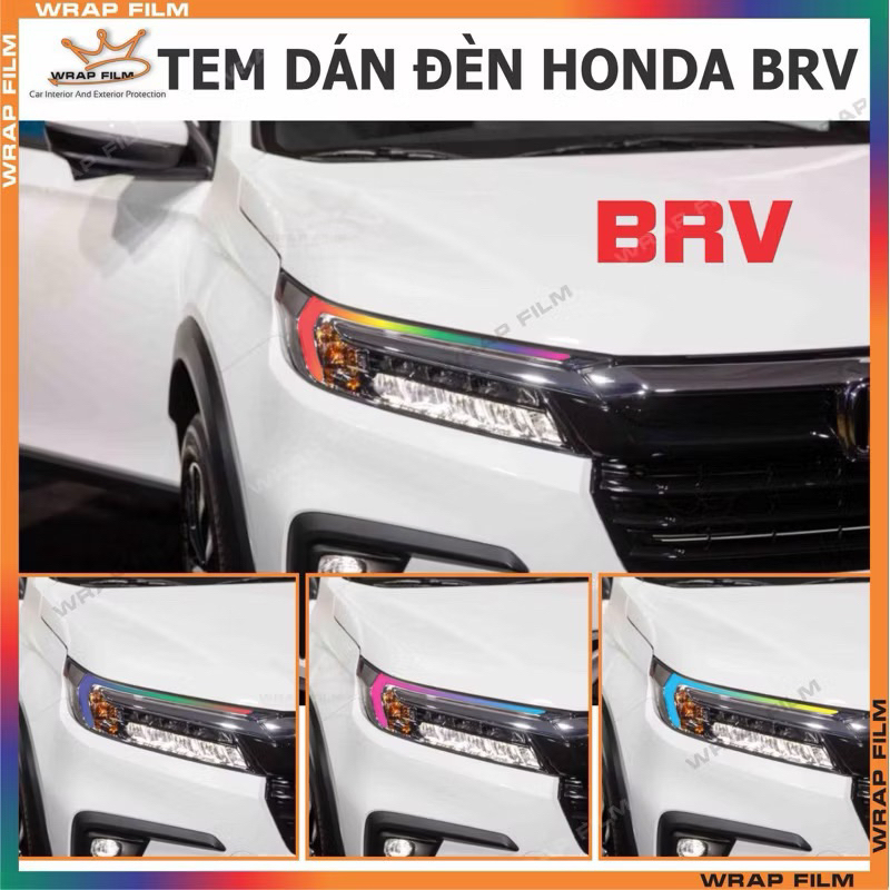 Honda BRV Light Stickers (1 Set) | Shopee Philippines