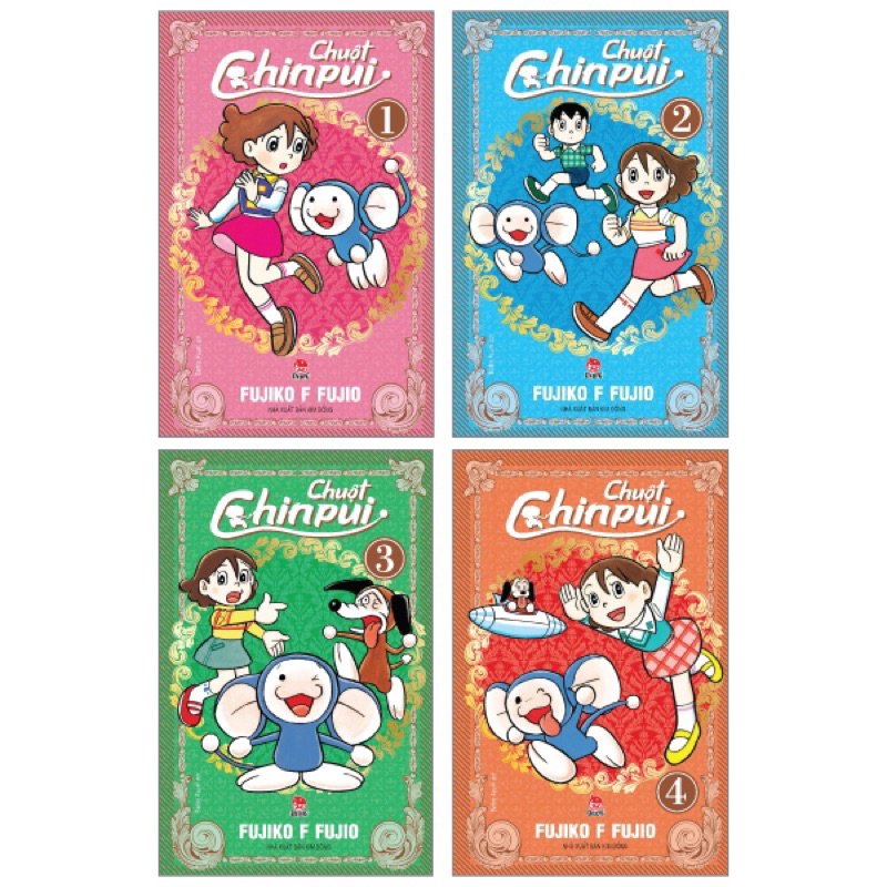 Comic - Chinpui Mouse Combo - Volume 1 + Volume 2 + Volume 3 + Volume 4 ...