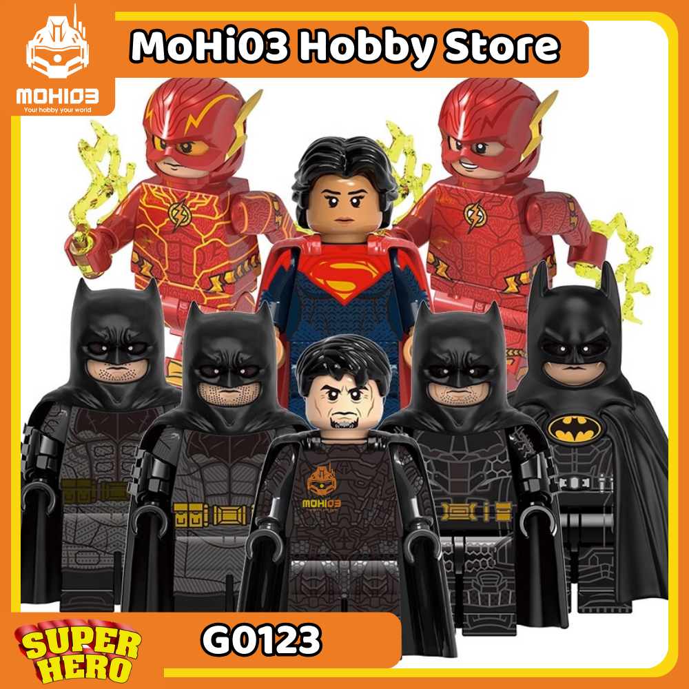 DC Minifigure The Flash Batman G0123 - Super Hero Assembly Model ...