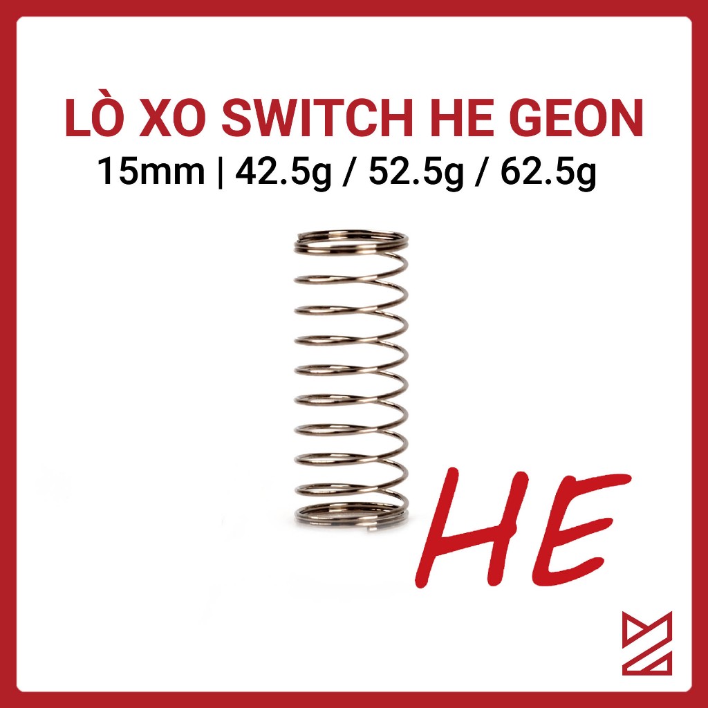 XO He 15mm switch spring - GEON Pingless HE Compatibility Springs 15mm ...