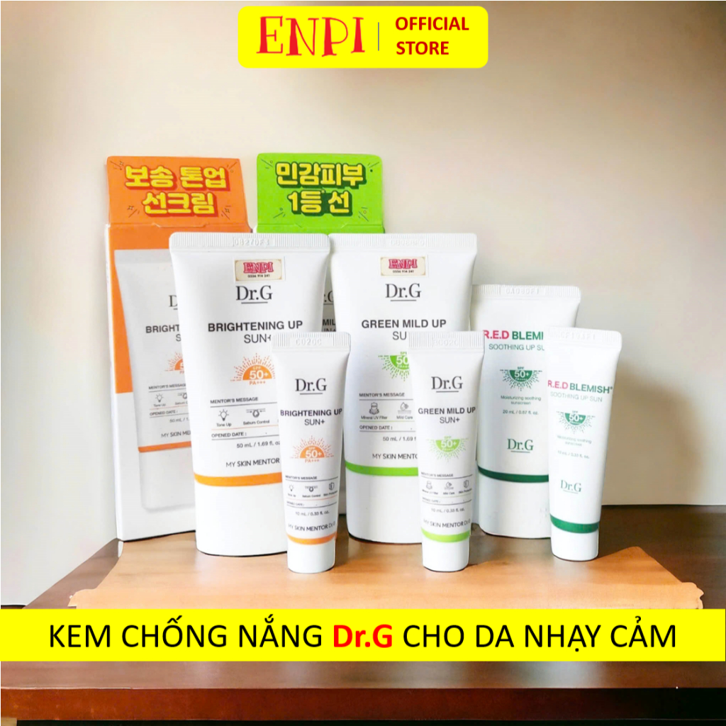 Dr.G sunscreen for sensitive skin SPF50+ | Shopee Philippines